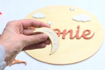 How to Make a Custom Laser Cut Name Sign - Downloadable Template