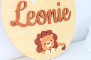 How to Make a Custom Laser Cut Name Sign - Downloadable Template